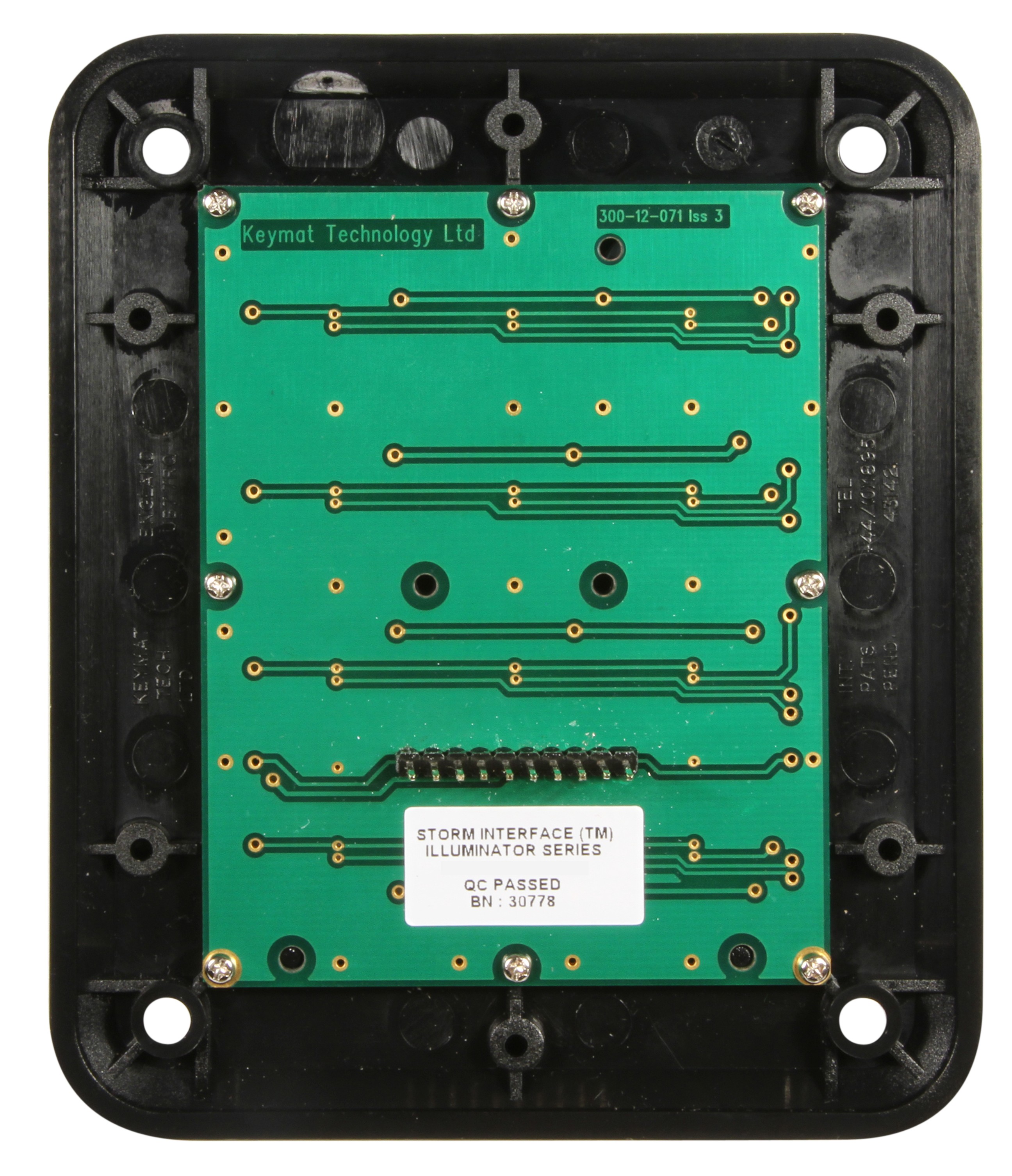 3000 Series Robust Keypad, 12 key, Telephone layout.