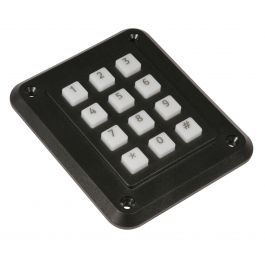 3000 Series Robust Keypad, 12 key, Telephone layout.